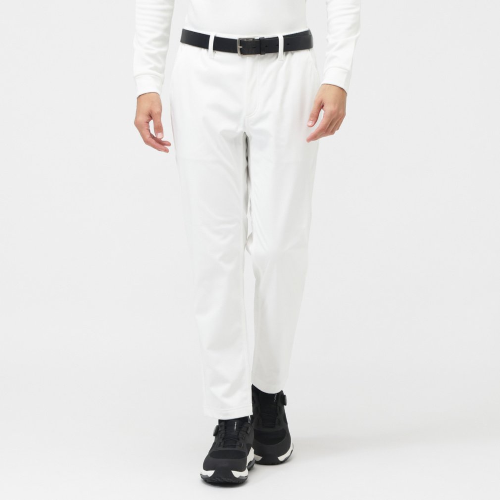 オノフ ONOFF ロングパンツ ボンディングパンツ ホワイト L ピン