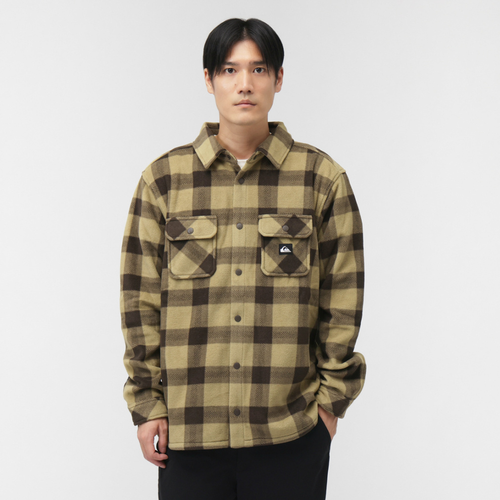 2025秋冬 クイックシルバー メンズ サーフ 長袖シャツ BERING STRAIT