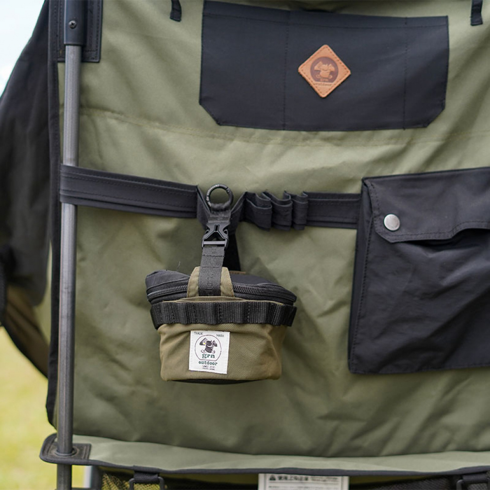 ジーアールエヌアウトドア SIERRA CUP CASE GO1476Q キャンプ シェラカップケース : OLIVE grn outdoor ...