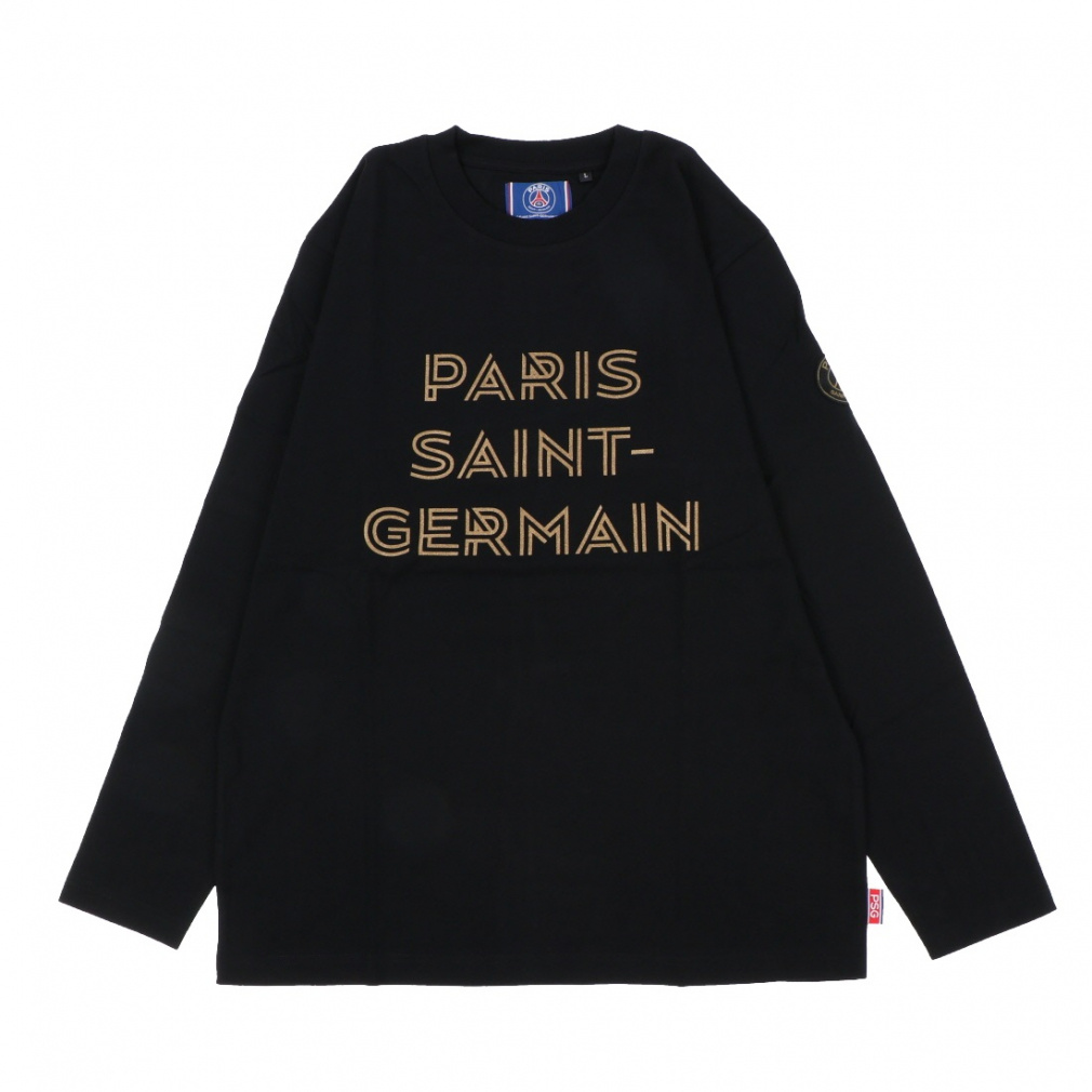 メンズ サッカー/フットサル 長袖シャツ Paris Saint-Germain パリサンジェルマン グリッタープリント 長袖 Tシャツ ...