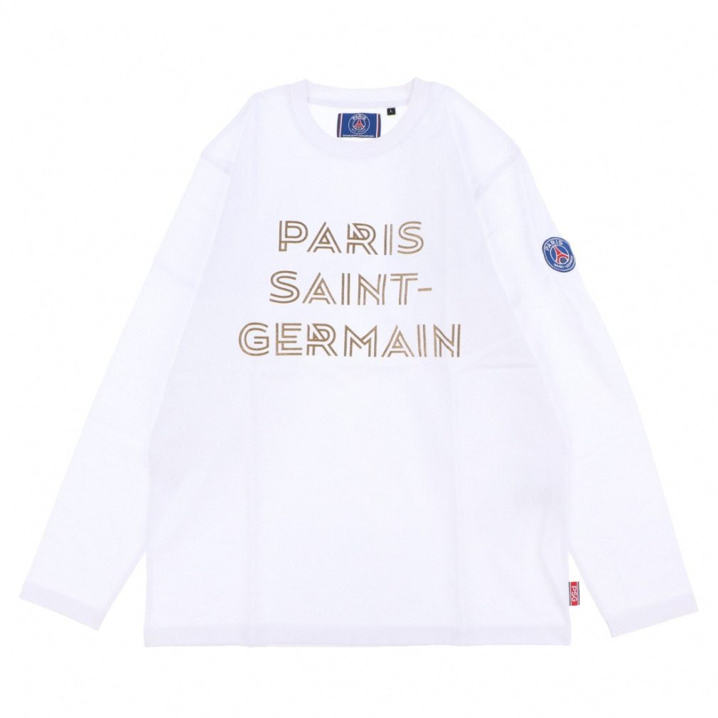 メンズ サッカー/フットサル 長袖シャツ Paris Saint-Germain パリサンジェルマン グリッタープリント 長袖 Tシャツ ...