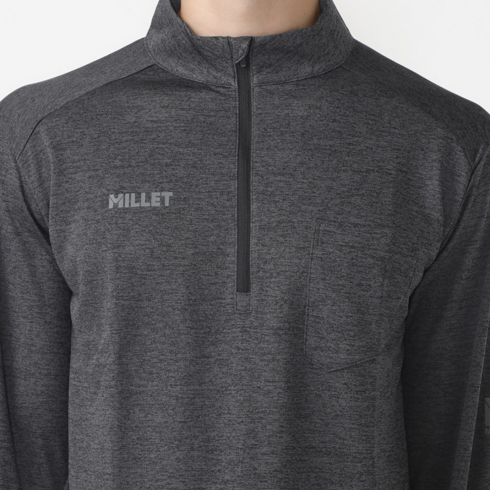 ミレー メンズ アウトドア 長袖Tシャツ EIRA II ZIP LS M MIV01980