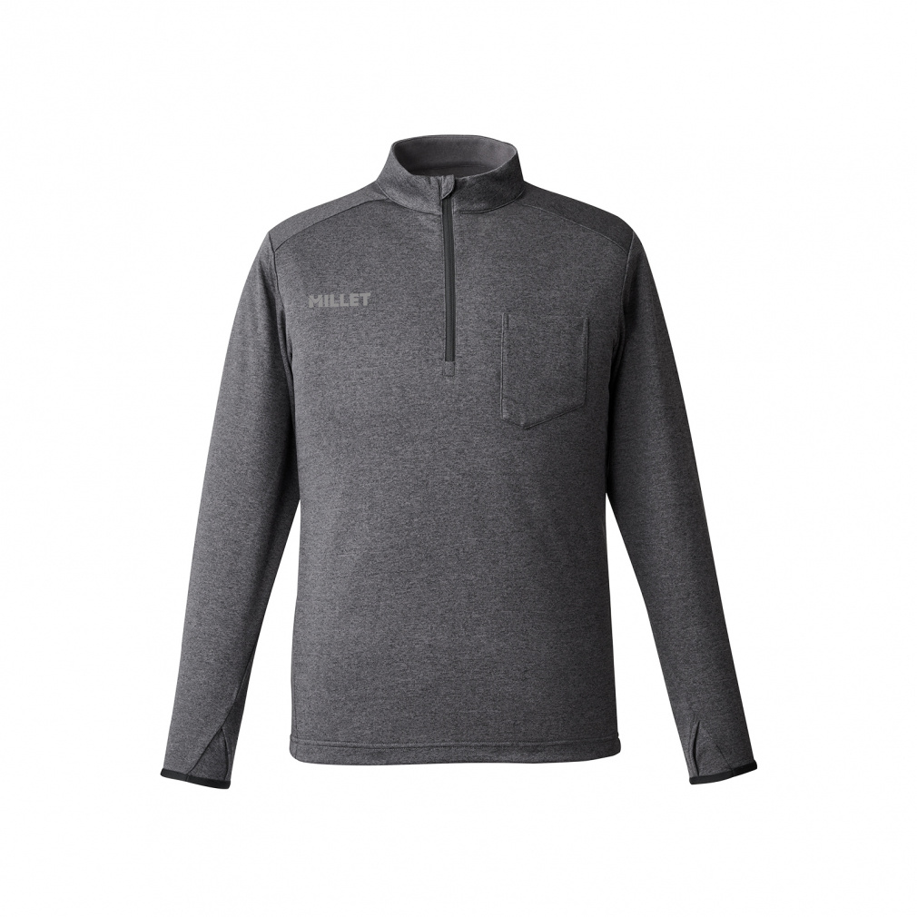 ミレー メンズ アウトドア 長袖Tシャツ EIRA II ZIP LS M MIV01980