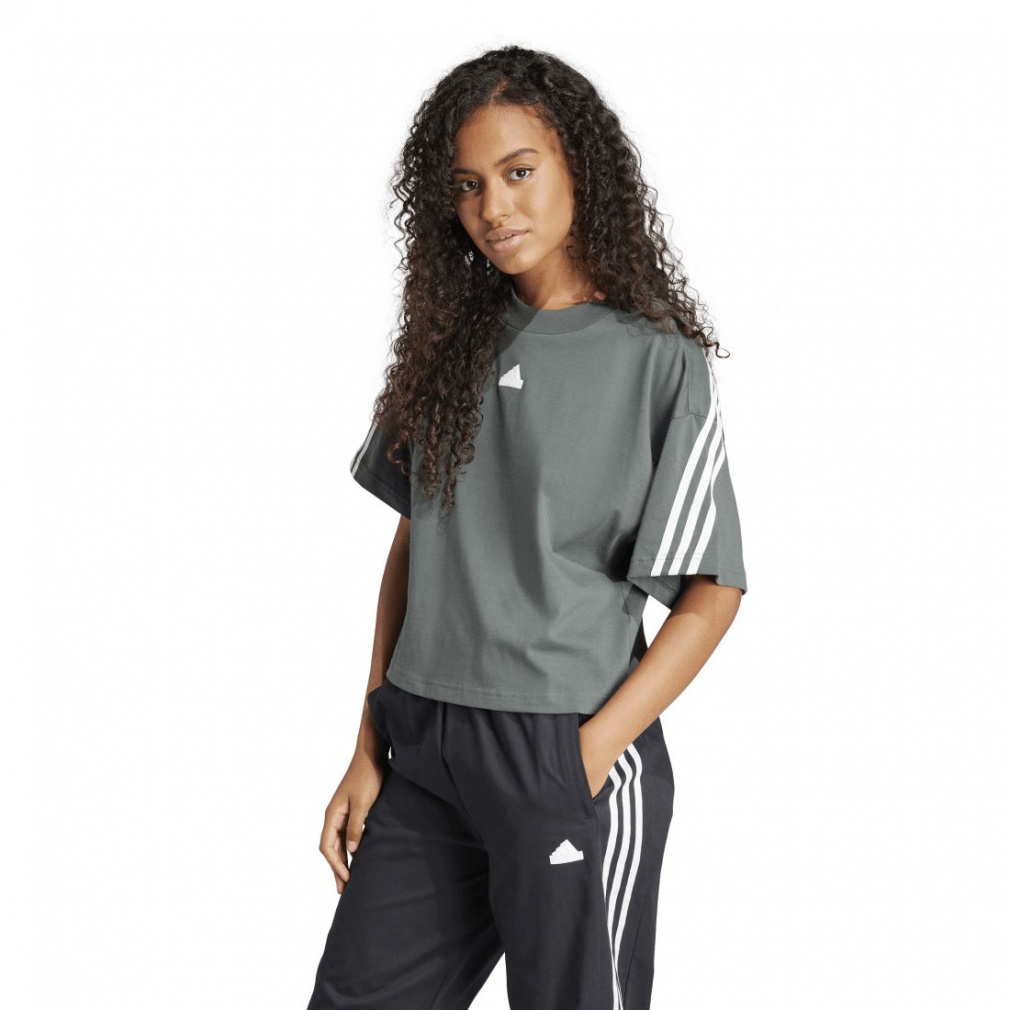 アディダス レディース 半袖 Tシャツ フューチャーアイコン スリーストライプス 半袖Tシャツ KLT55 IV5270 IV5267 ...