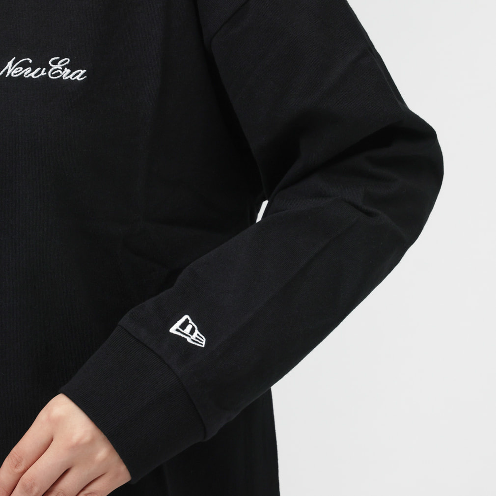 ニューエラ レディース 長袖 Tシャツ WS LS OVERSIZED COTTON TEE BLK 14674700 BLK スポーツウェア ...