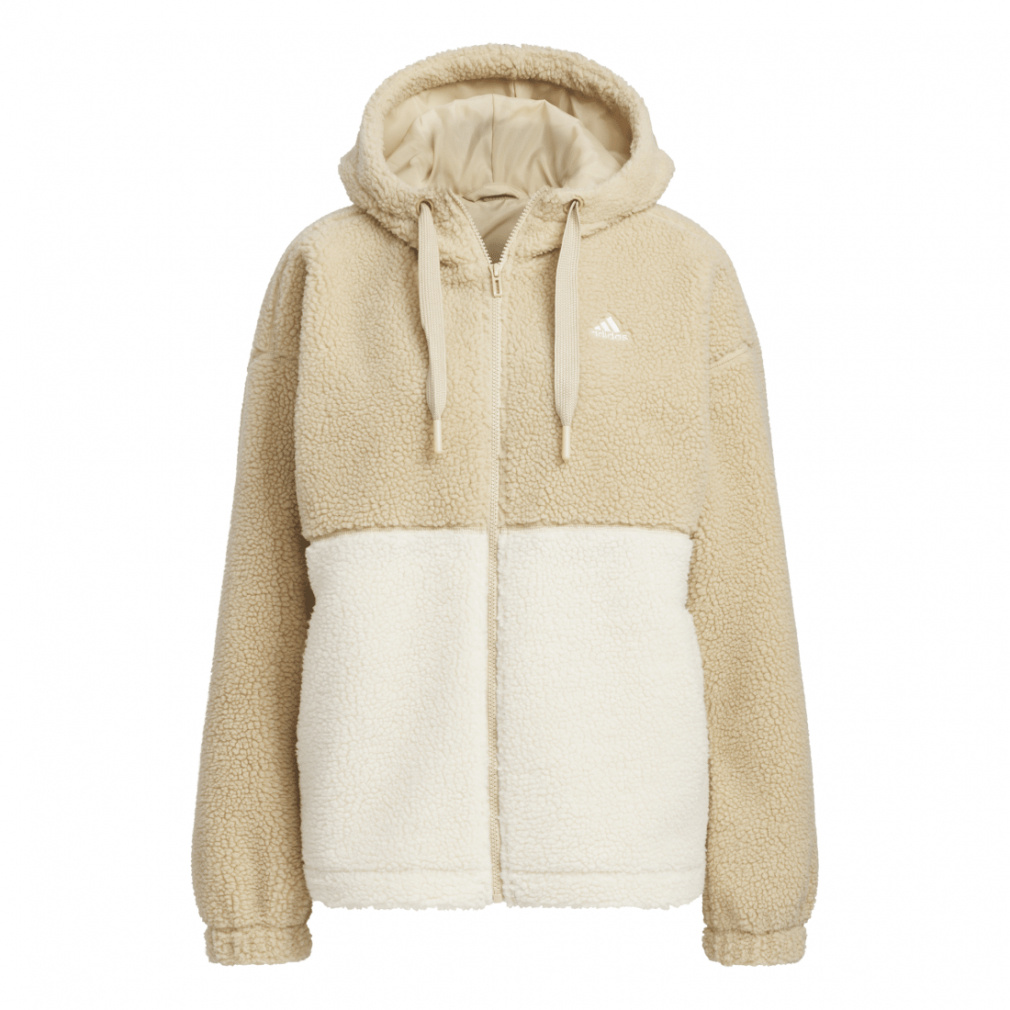 アディダス レディース フリースジャケット BOA ルーズフィット