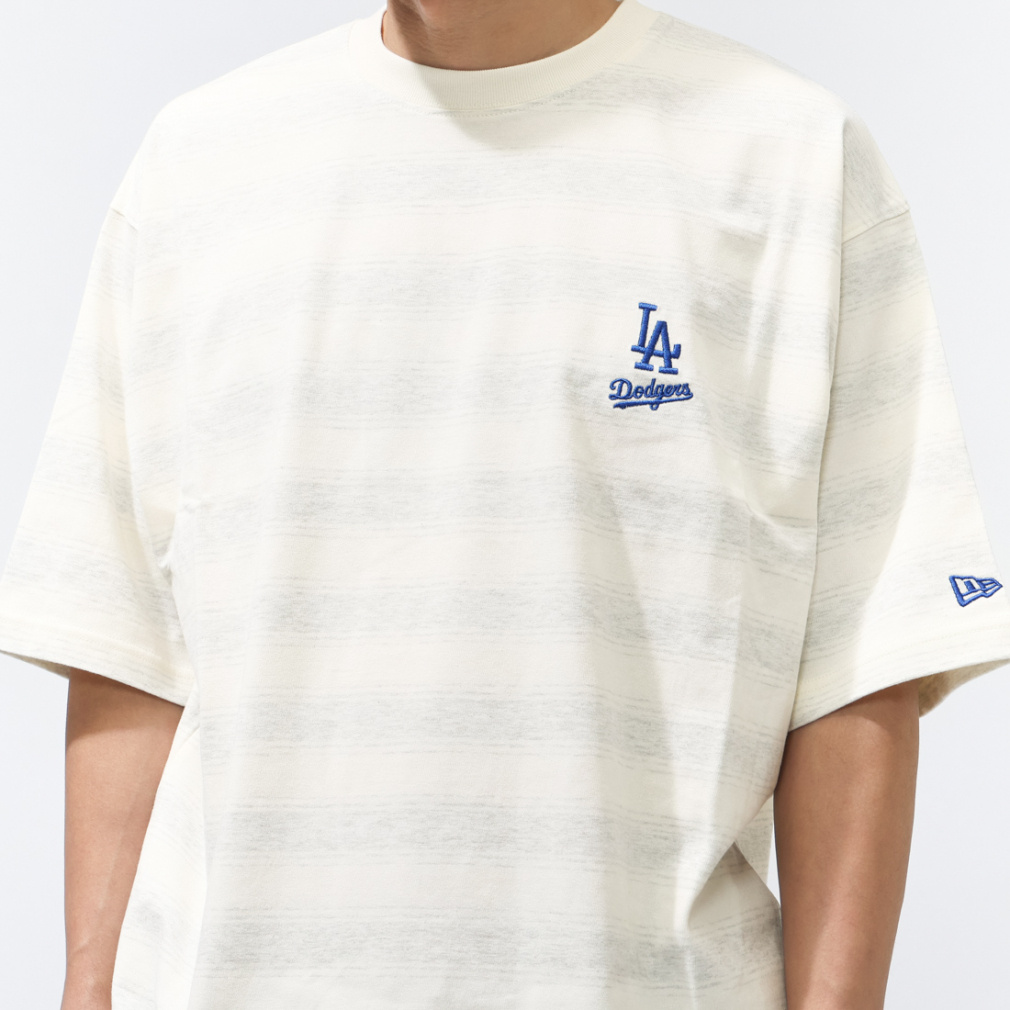 ニューエラ メンズ 半袖 Tシャツ SS OS BORDER TEE LOSDOD OWHI 14856683 スポーツウェア ： ホワイト ...