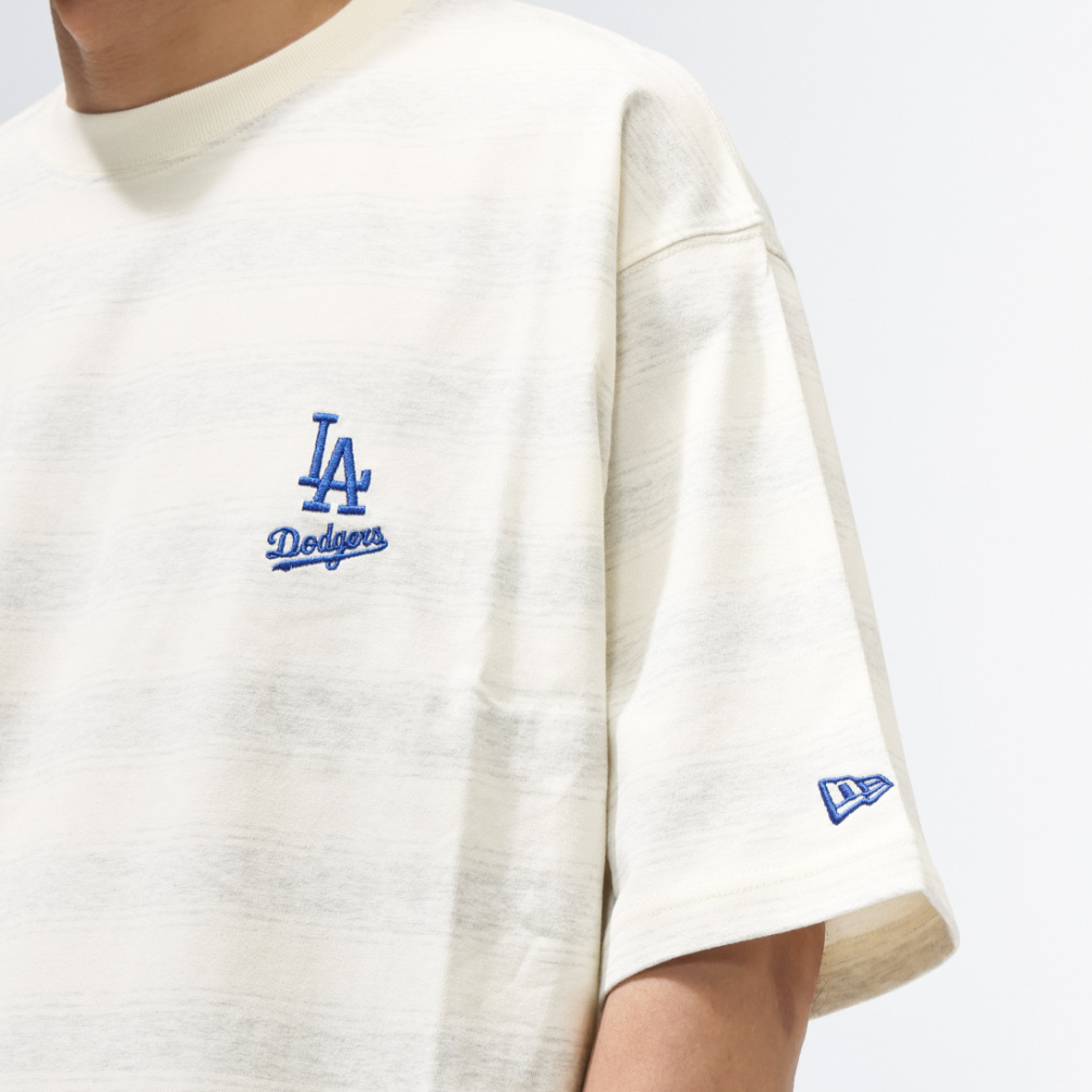 ニューエラ メンズ 半袖 Tシャツ SS OS BORDER TEE LOSDOD OWHI 14856683 スポーツウェア ： ホワイト ...