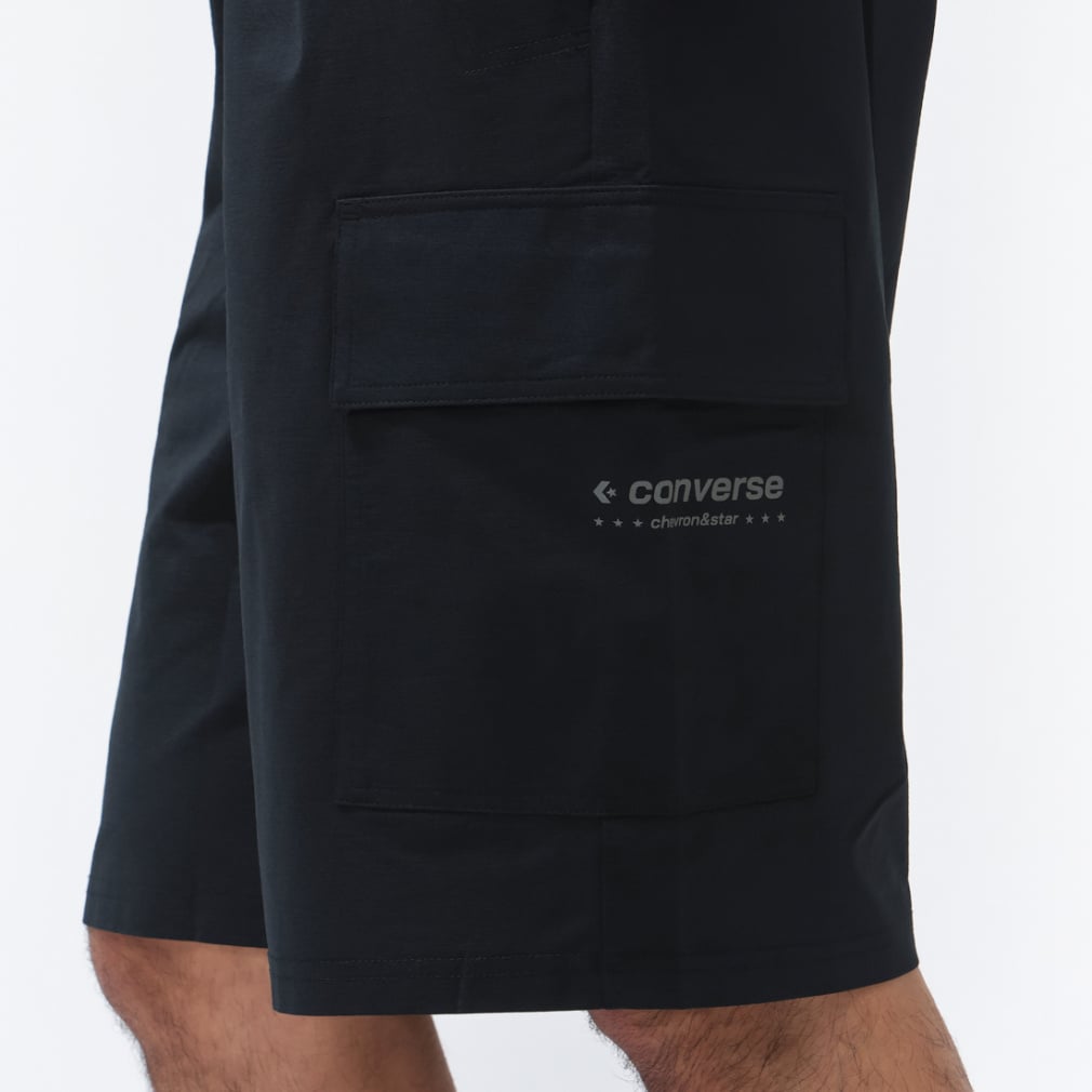 コンバース メンズ ハーフパンツ STRETCH CARGO SHORTS M ストレッチカーゴショーツ 4040055 スポーツウェア ...
