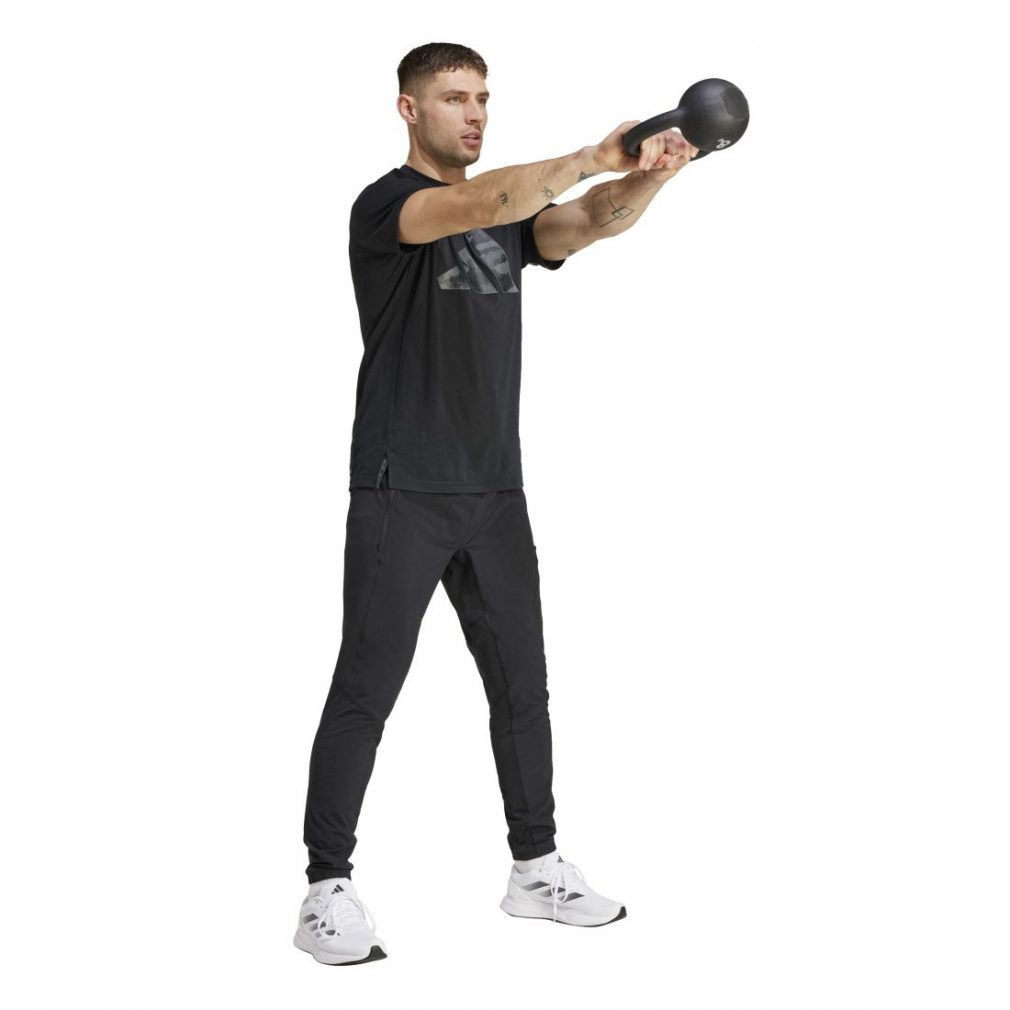 アディダス メンズ 半袖 機能 Tシャツ トレイン エッセンシャルズ カモグラフィック ロゴ 半袖Tシャツ JUA02 IW8489 ...