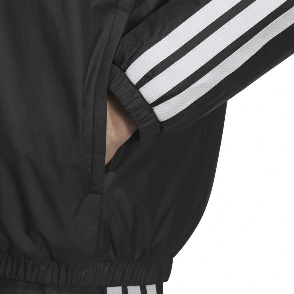 アディダス メンズ 中綿ジャケット スリーストライプスルーズフィット